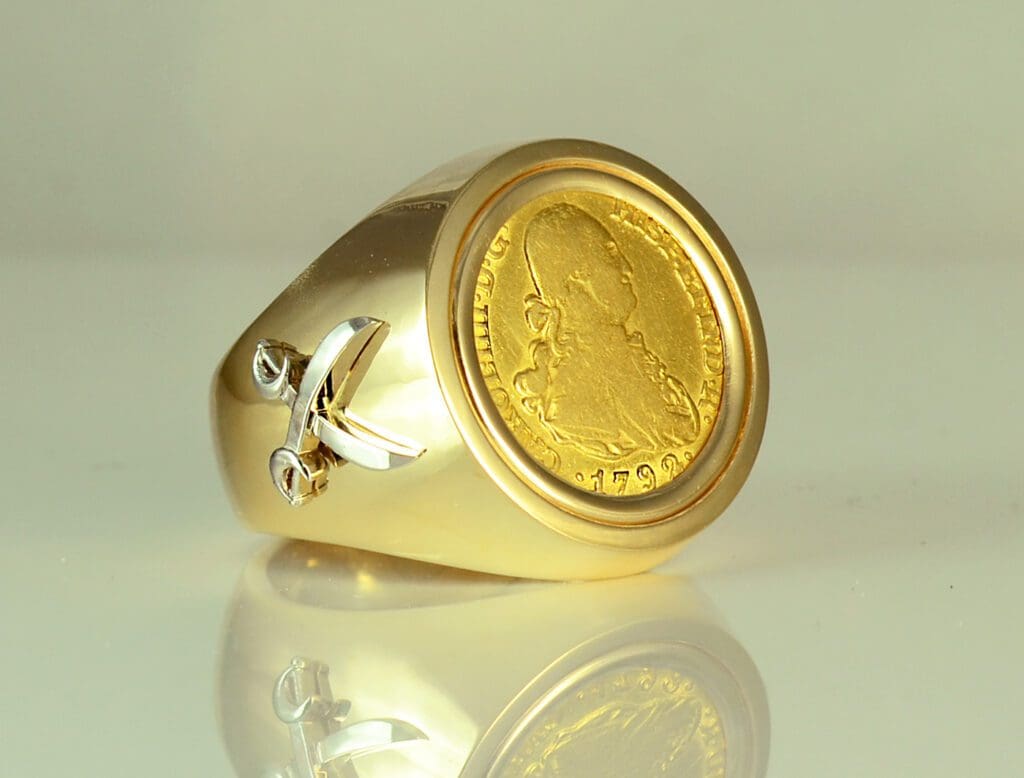 Gents Rings | Gents Coin Rings by HH Gold, Inc.